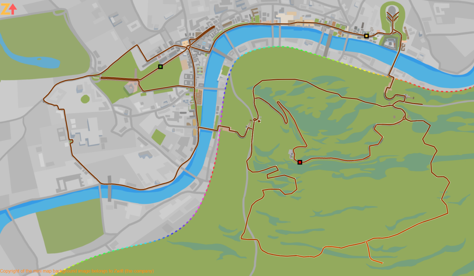 Update your ZwiftMap with chat overlay and custom colours – ZwiftHacks