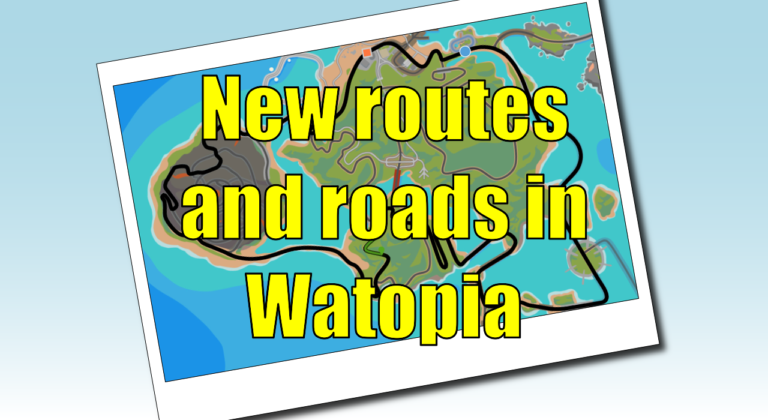 New routes and roads in Watopia – ZwiftHacks